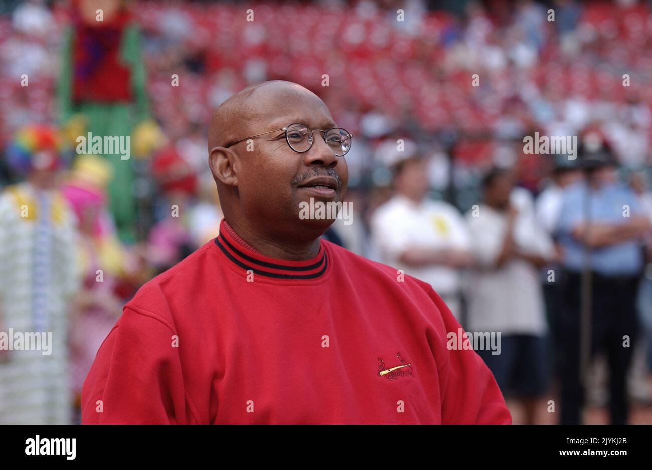 Secretary Alphonso Jackson at St. Louis Baseball Game. Secretary ...
