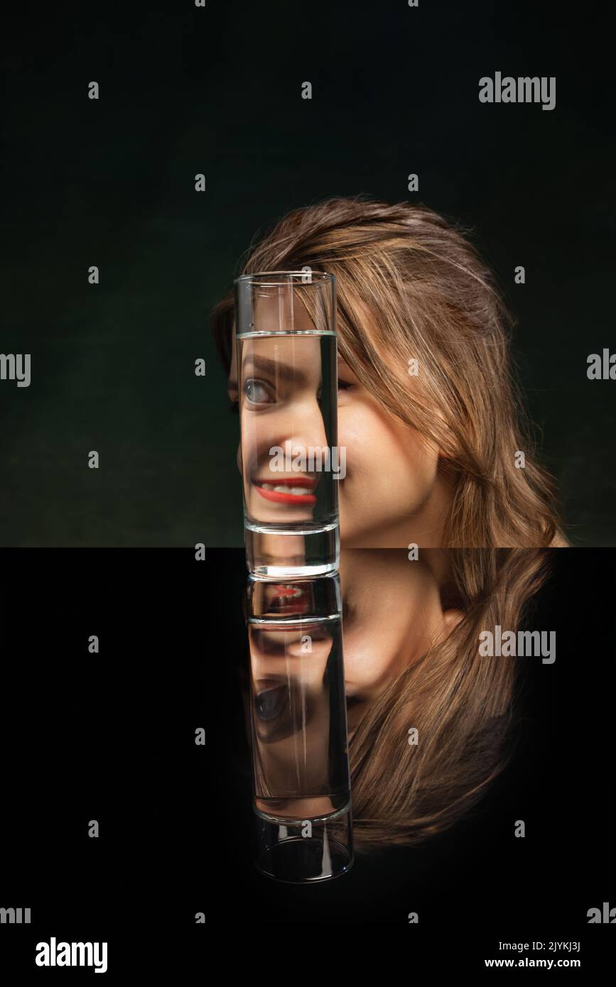 Distortion of person hi-res stock photography and images - Alamy