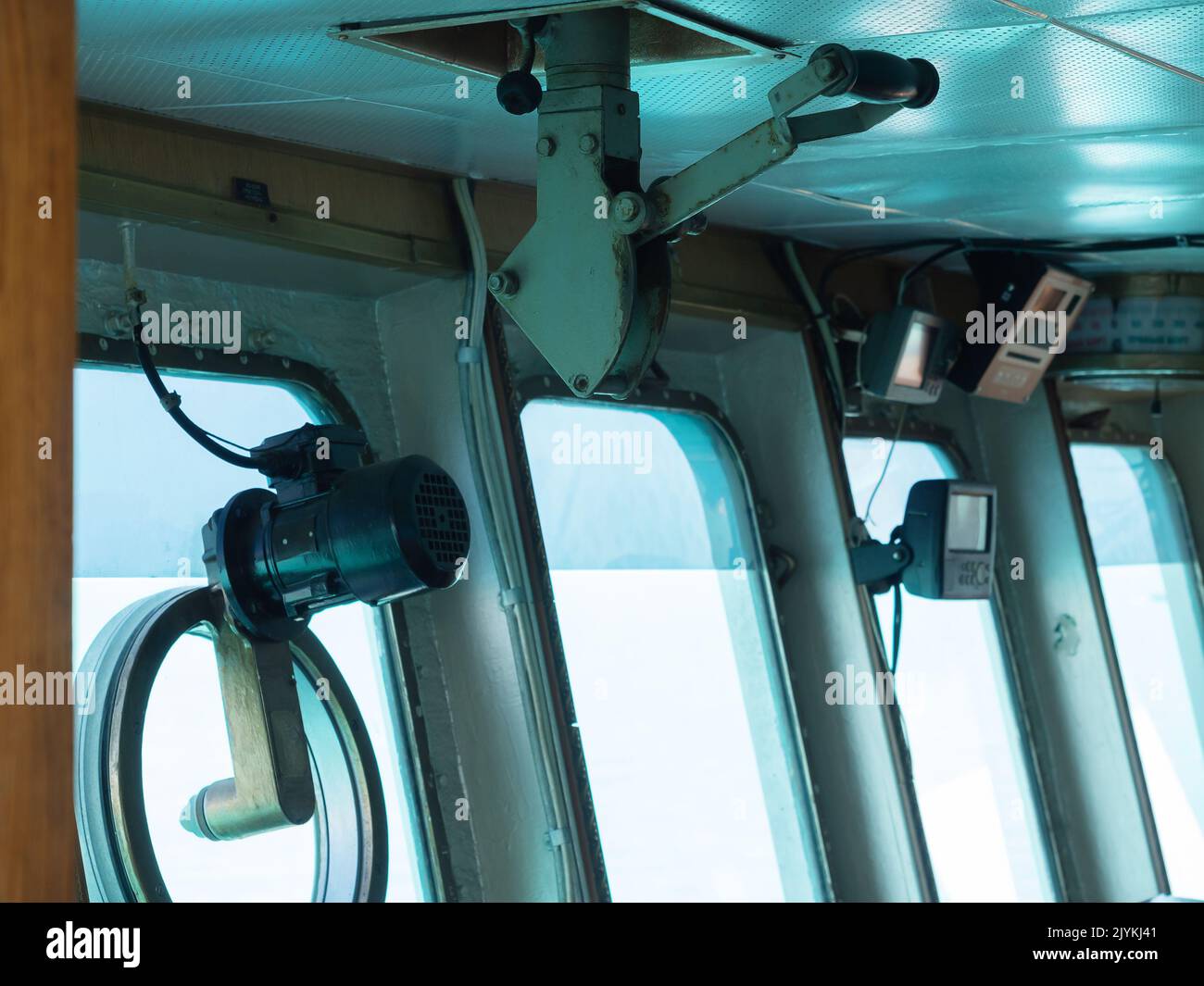Ship control panel female hi-res stock photography and images - Alamy