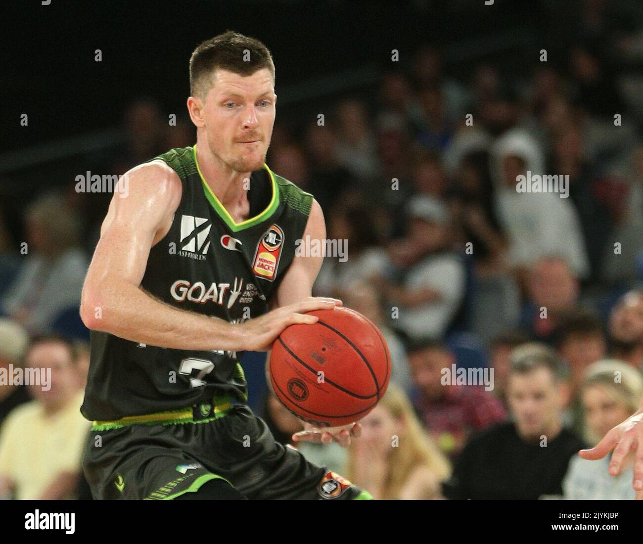 Cameron Gliddon of the Phoenix in action during the NBL match between ...