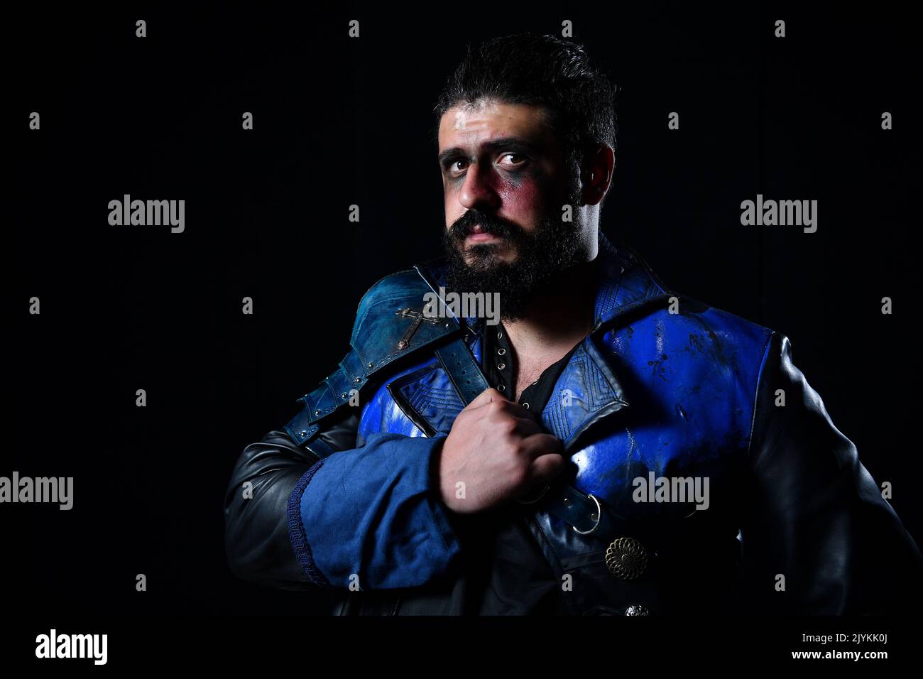 Rui macarico as Pirate Nightwing poses for a photograph during the Oz ...