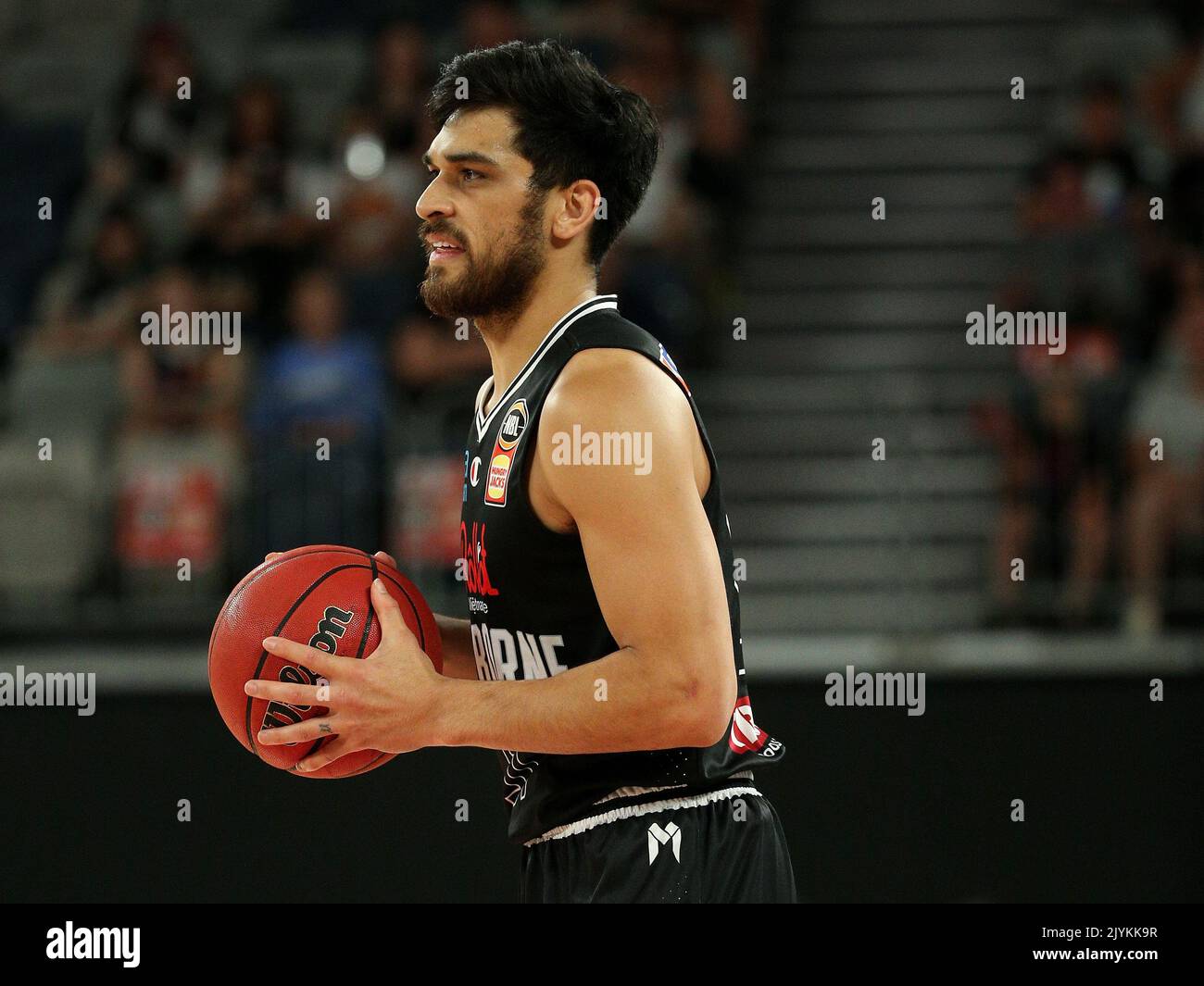 Shea Ili of Melbourne United in action during the NBL match between ...