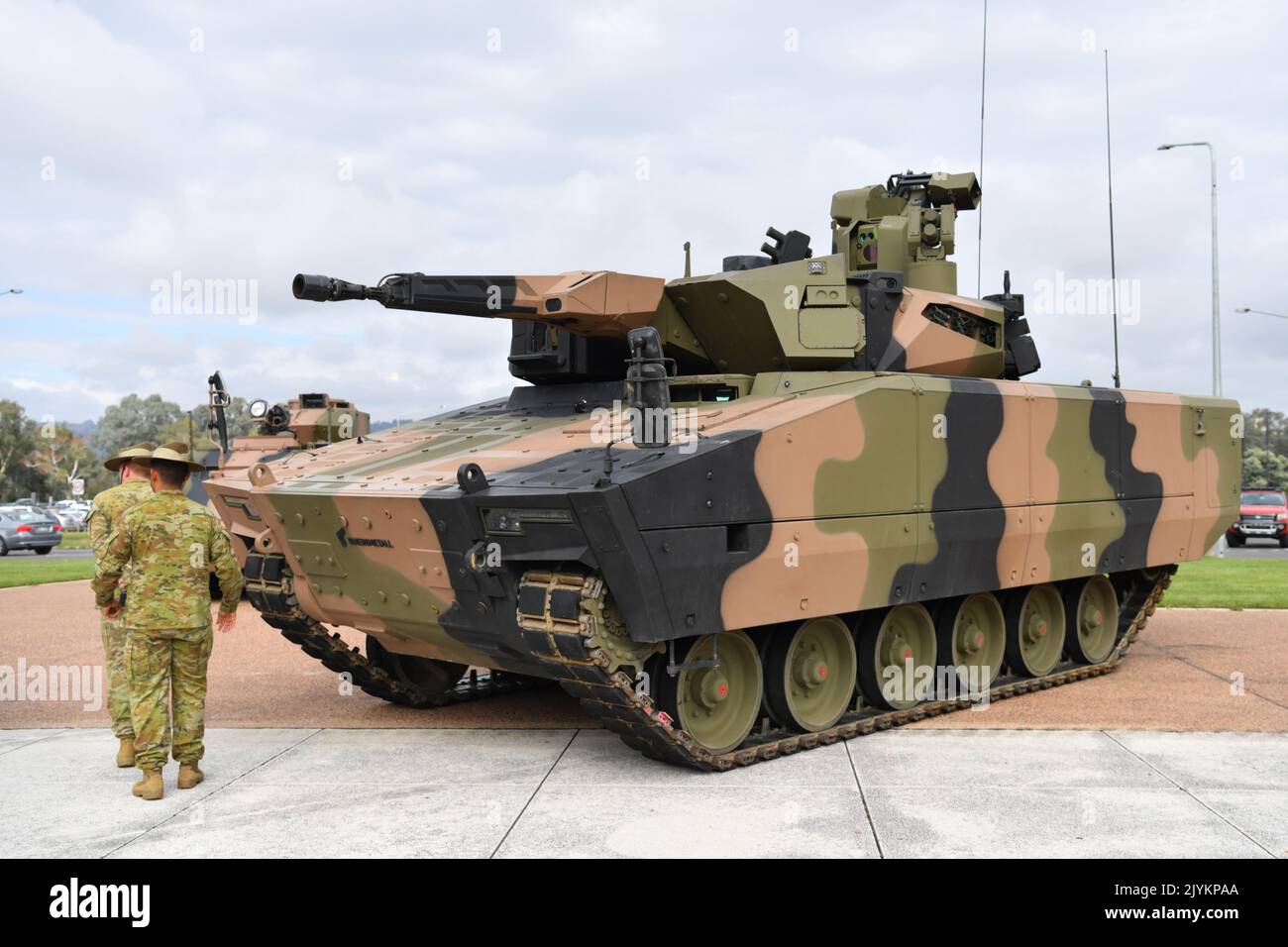 Rheinmetall Defence Australia’s Lynx fighting vehicle on display at ...