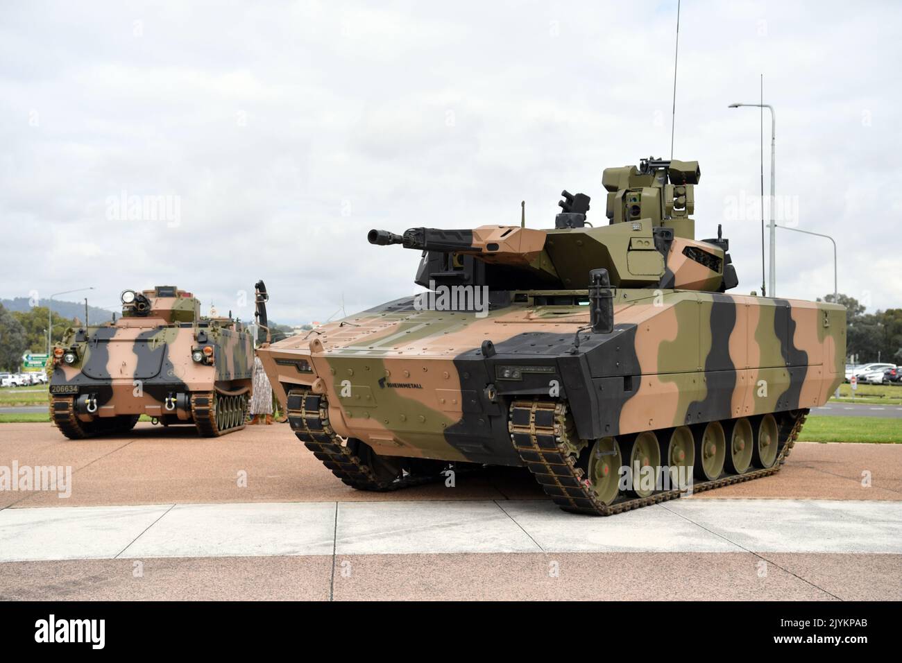 A M113 Armoured Personnel Carrier (capability to be replaced) and a ...