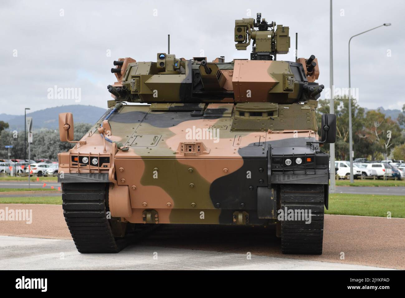 Hanwha Defence Australia’s Redback fighting vehicle on display at ...