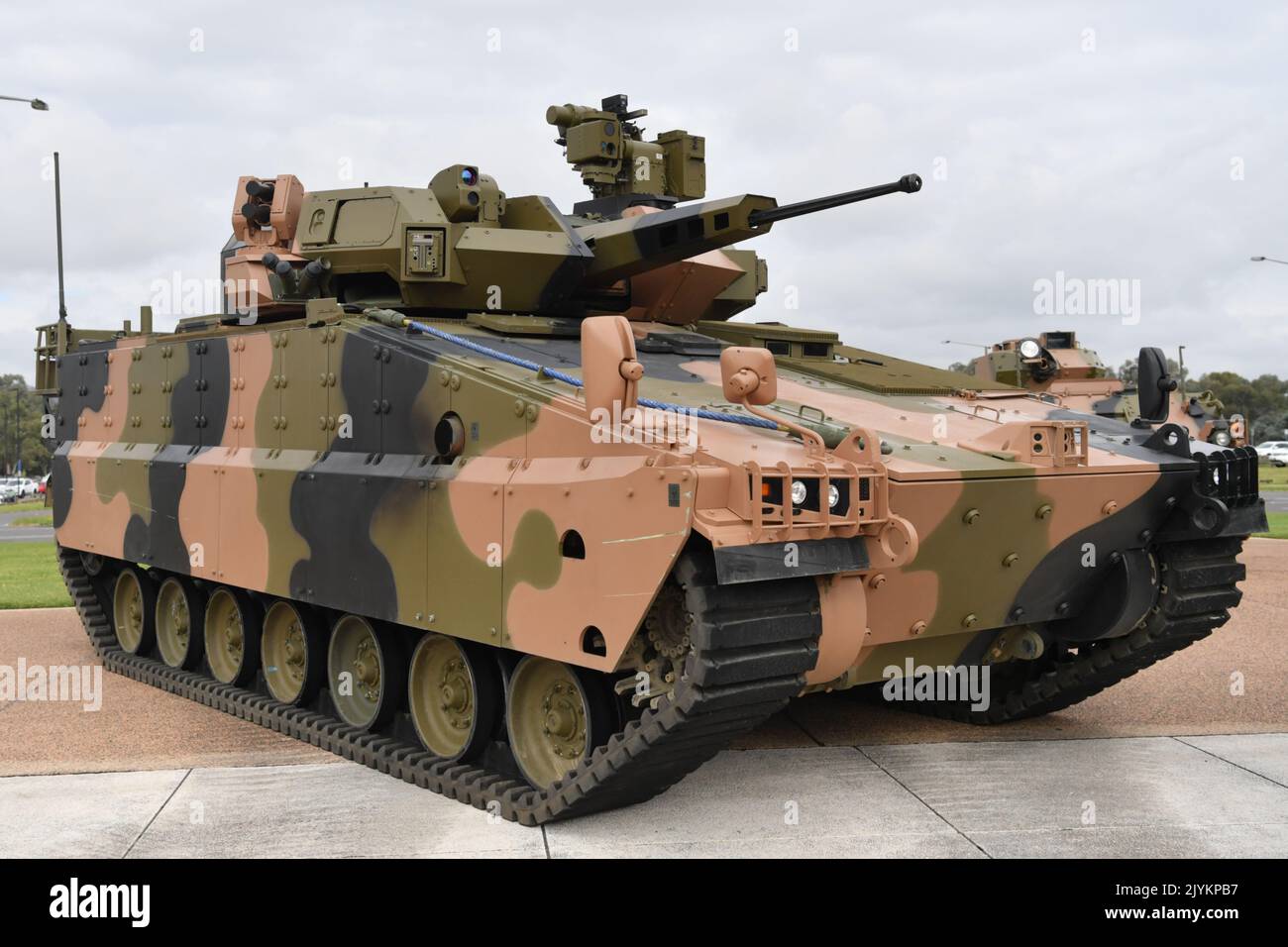 Hanwha Defence Australia’s Redback fighting vehicle on display at ...