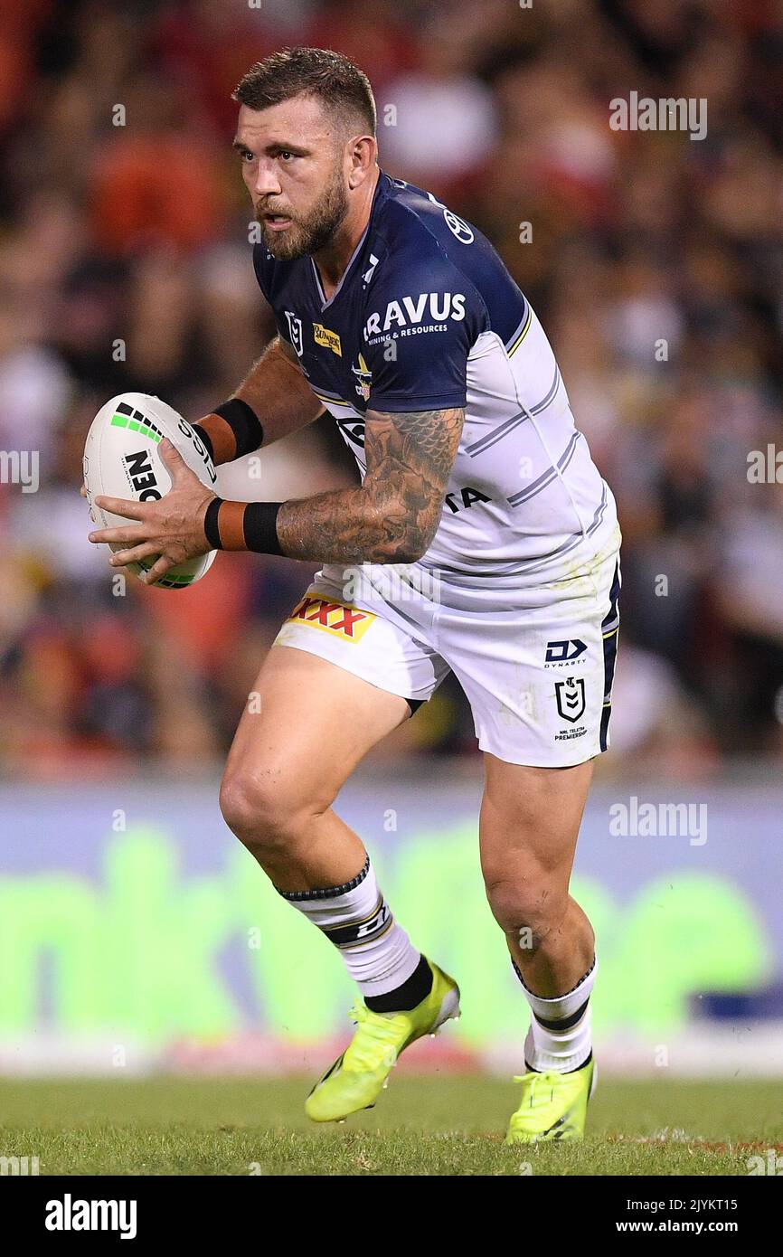 Kyle Feldt of the Cowboys during the Round 1 NRL match between the ...