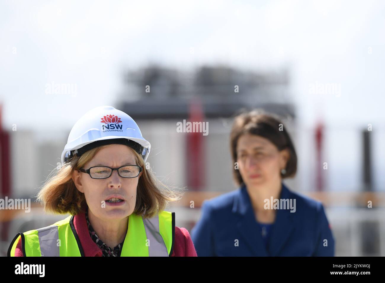 NSW Chief Medical Officer Dr Kerry Chant and NSW Premier Gladys ...