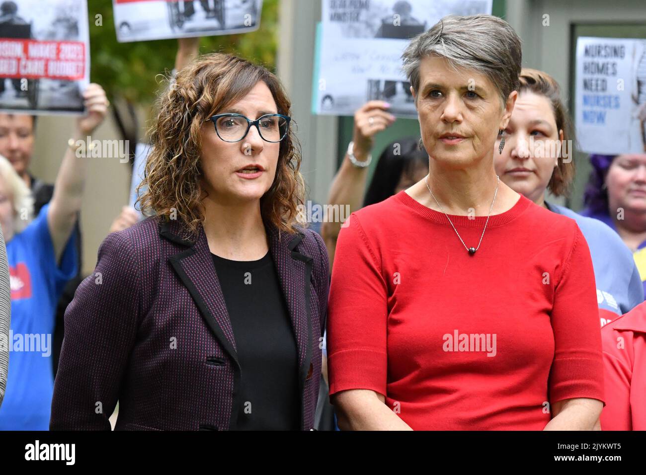 Australian Nursing and Midwifery Federation Secretary Annie Butler and ...