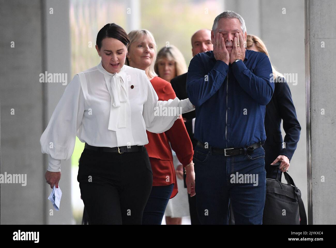 Robert Reed (right), husband of cold case murder victim Linda Reed is ...