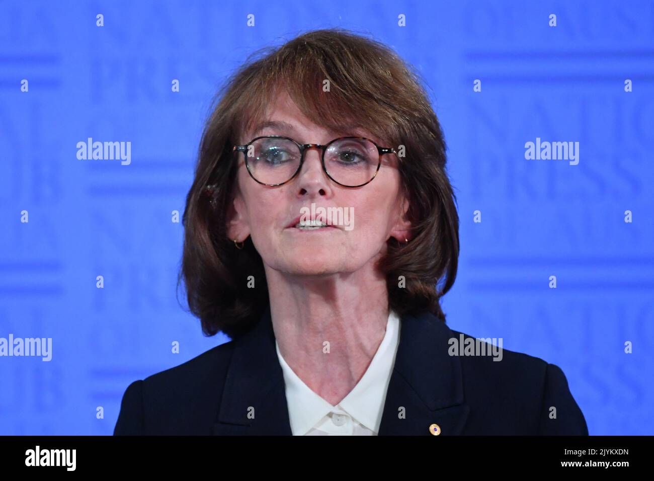 Australia's Chief Scientist Dr Cathy Foley at the National Press Club ...