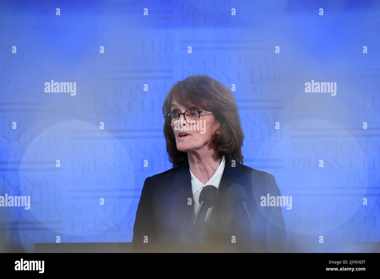 Australia's Chief Scientist Dr Cathy Foley at the National Press Club ...