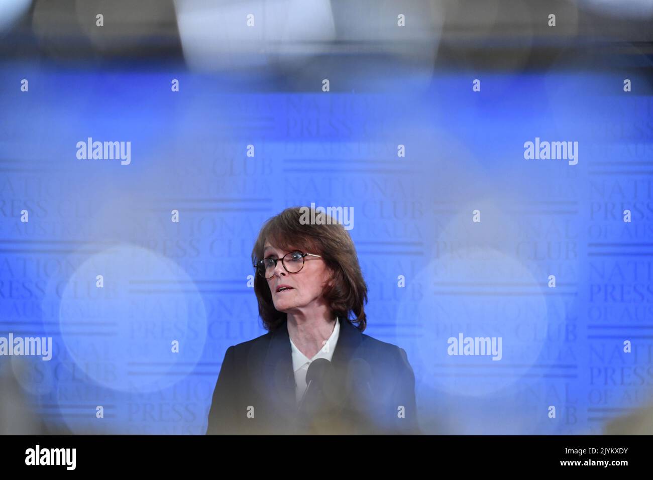 Australia's Chief Scientist Dr Cathy Foley at the National Press Club ...