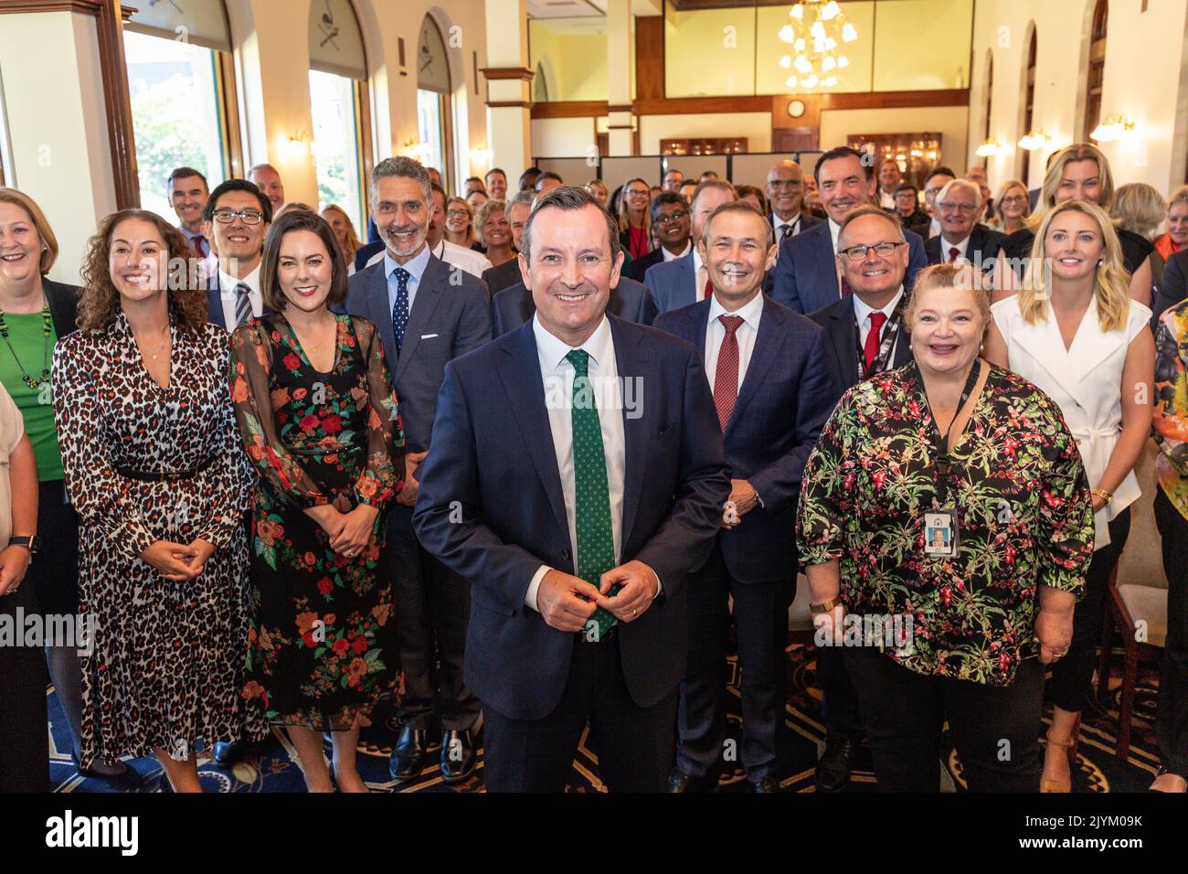 Premier-elect West Australian Labor leader Mark McGowan poses for a ...