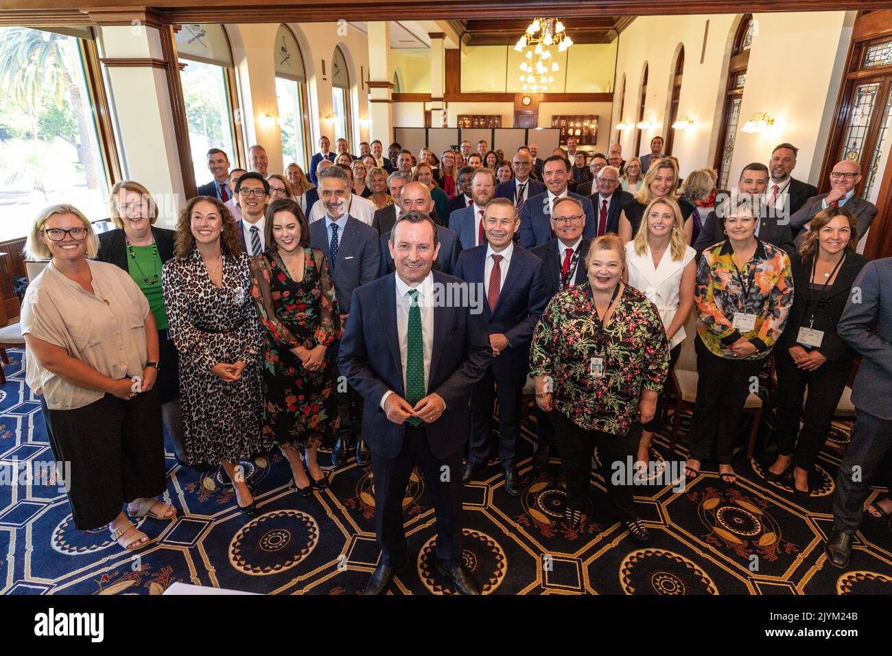 Premier-elect West Australian Labor leader Mark McGowan poses for a ...