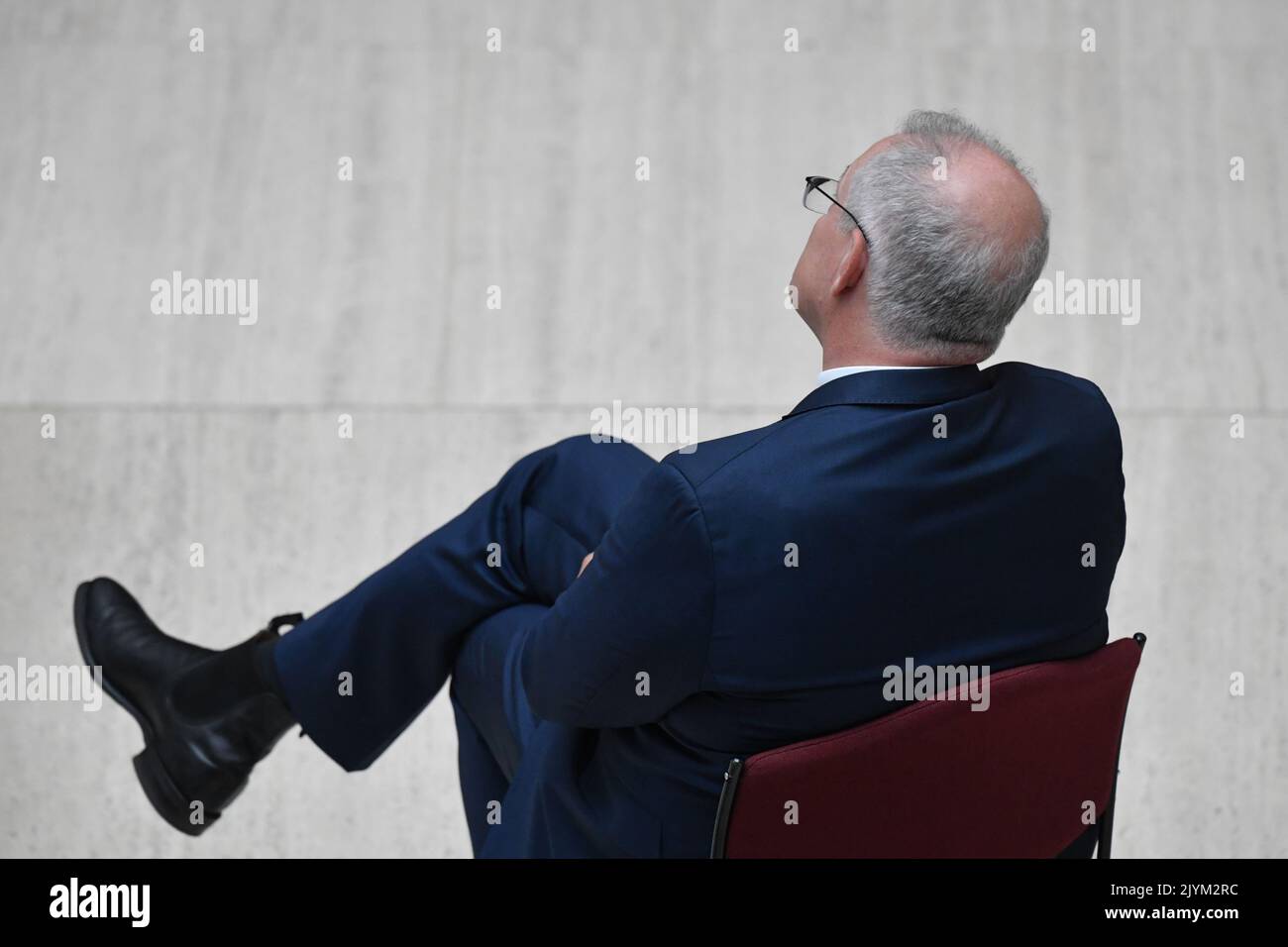 Prime Minister Scott Morrison at the unveiling of former Senate ...