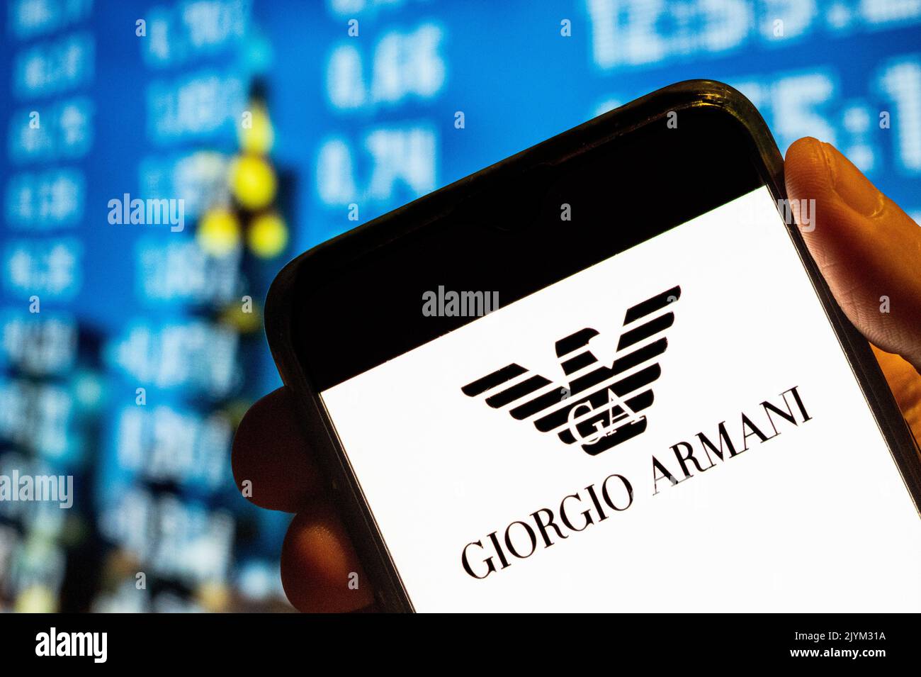 Ga luxury logo hi-res stock photography and images - Alamy