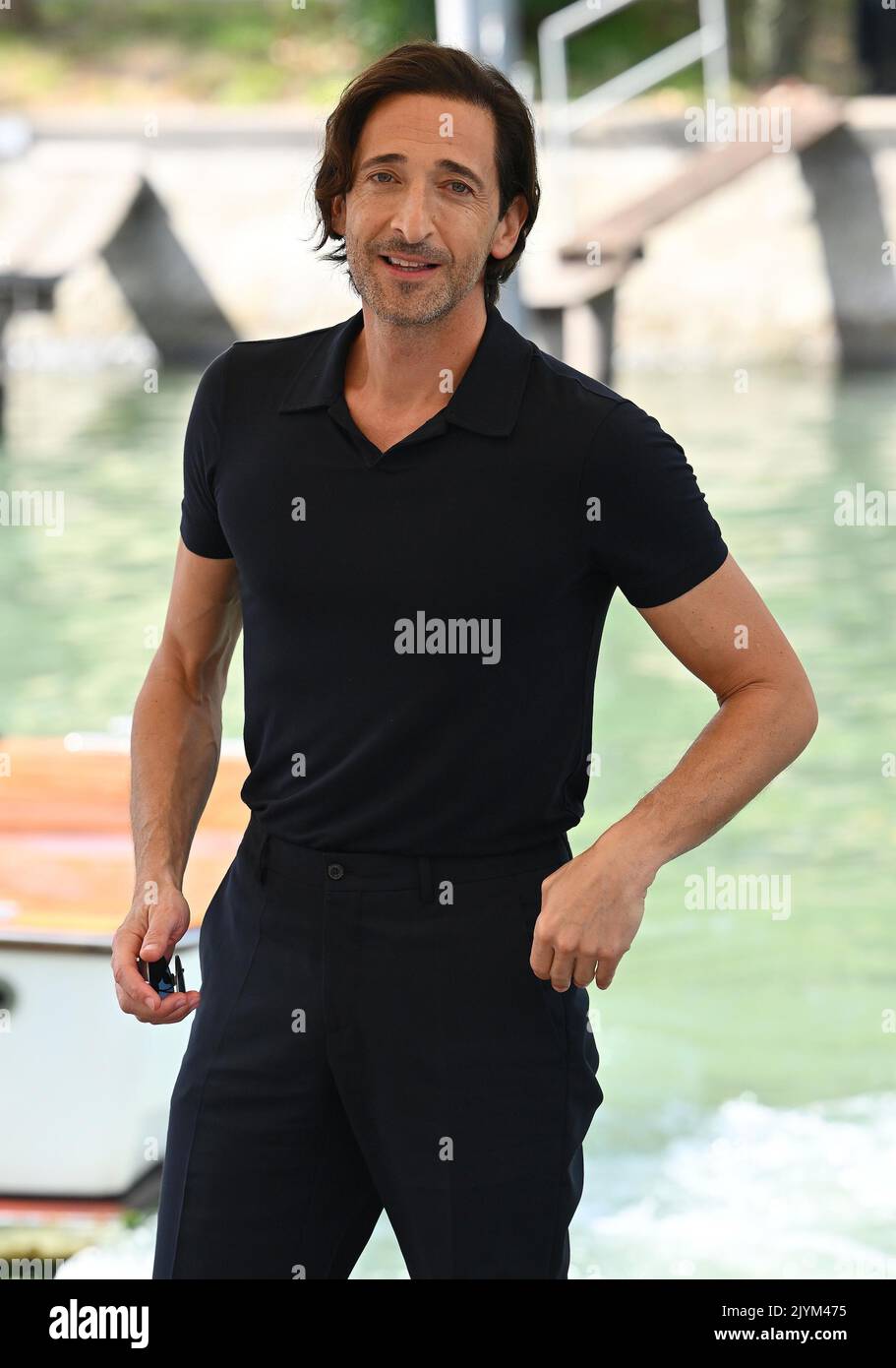 September 8, 2022, VENICE: US actor Adrien Brody arrives at the Lido ...