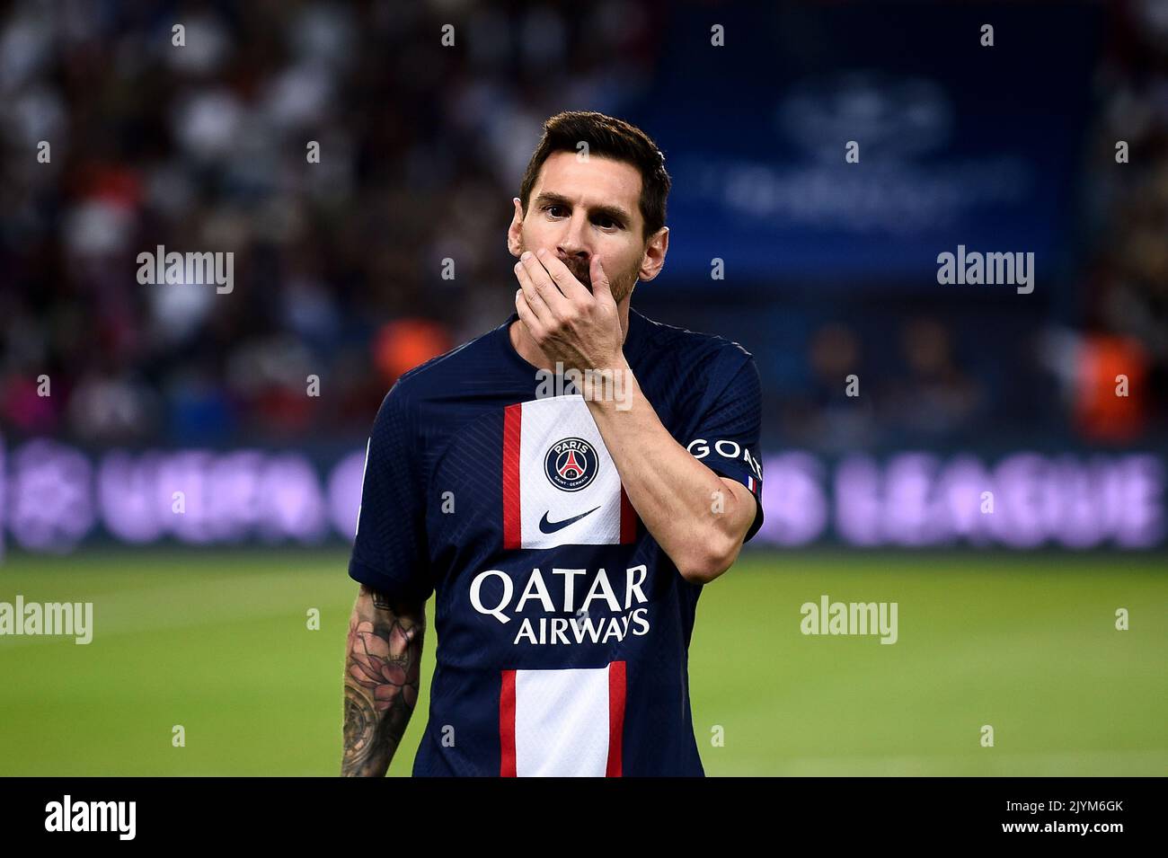 Lionel messi psg september 2022 hi-res stock photography and images - Alamy