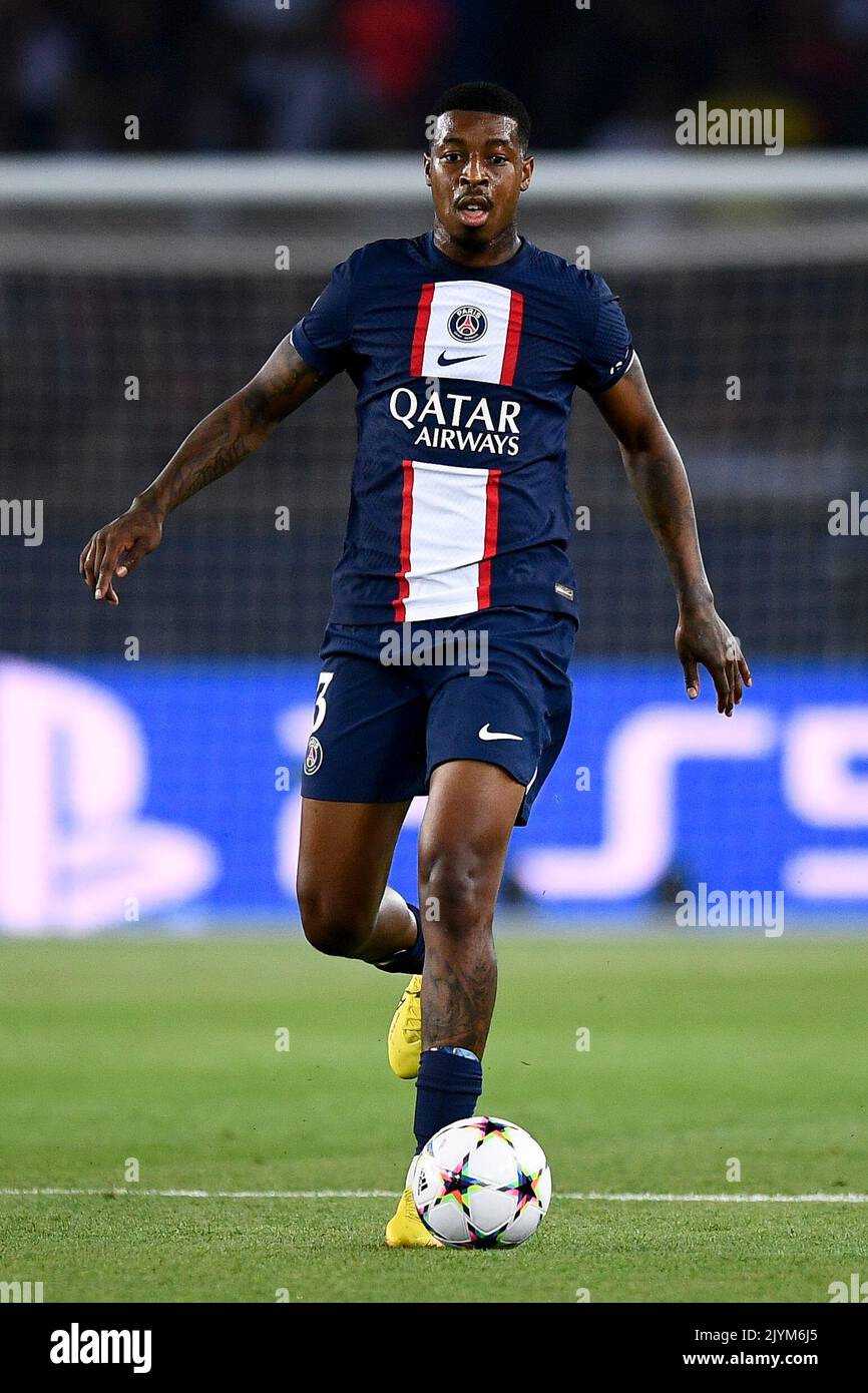 Paris, France. 06 September 2022. Presnel Kimpembe of Paris Saint ...