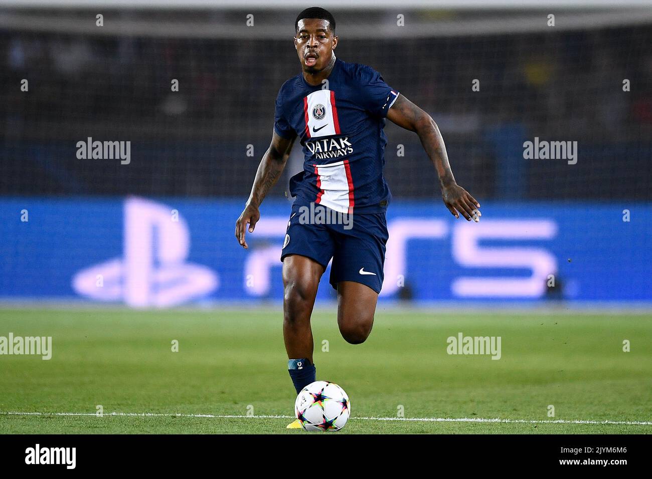 Paris, France. 06 September 2022. Presnel Kimpembe of Paris Saint ...