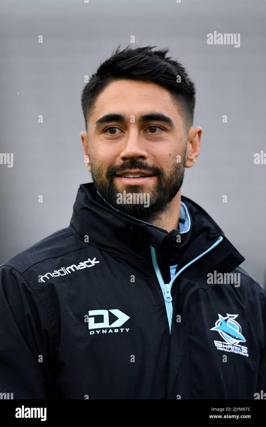 Shaun Johnson of the Sharks during the Round 2 NRL match between the ...