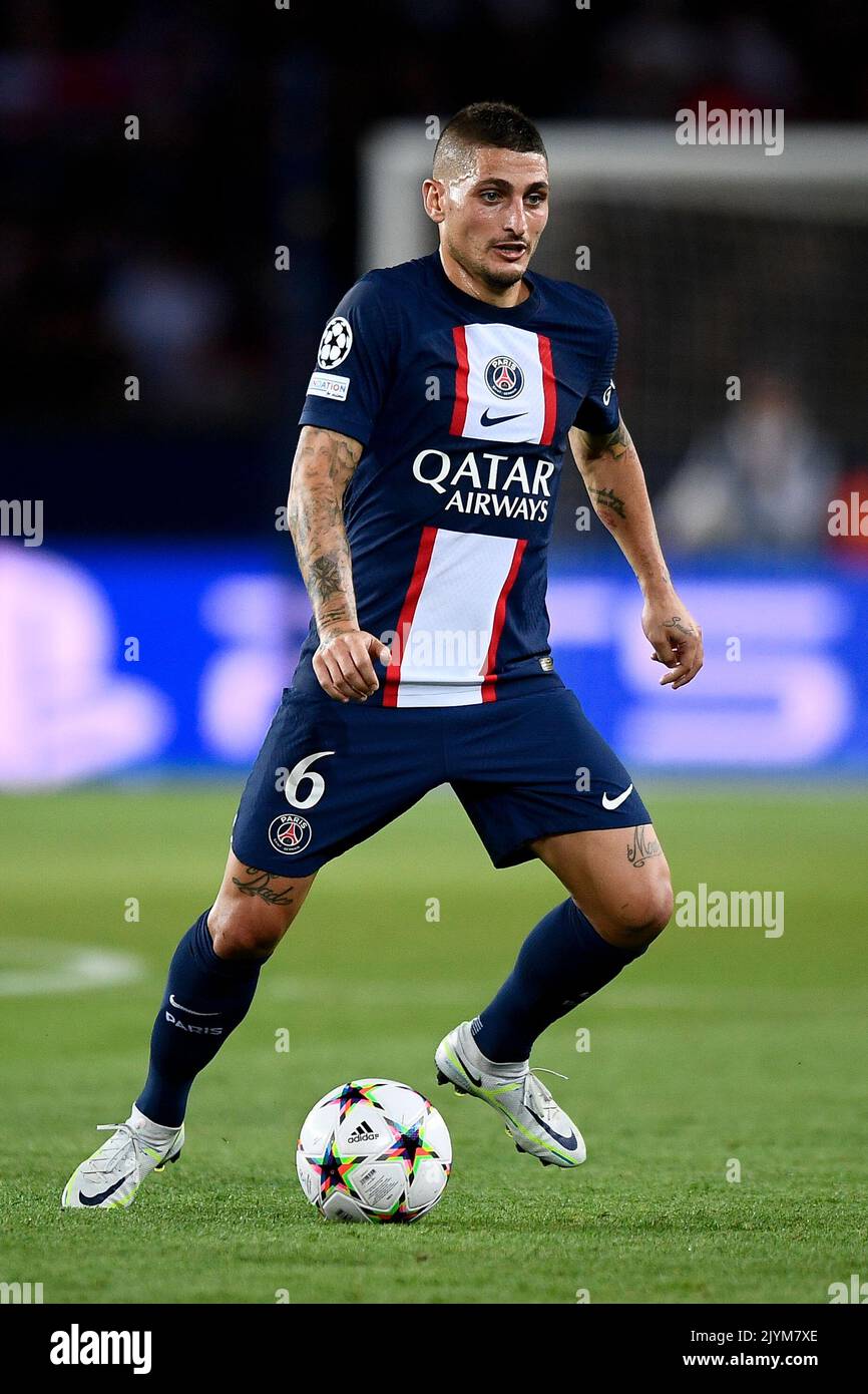 Paris, France. 06 September 2022. Marco Verratti of Paris Saint-Germain ...