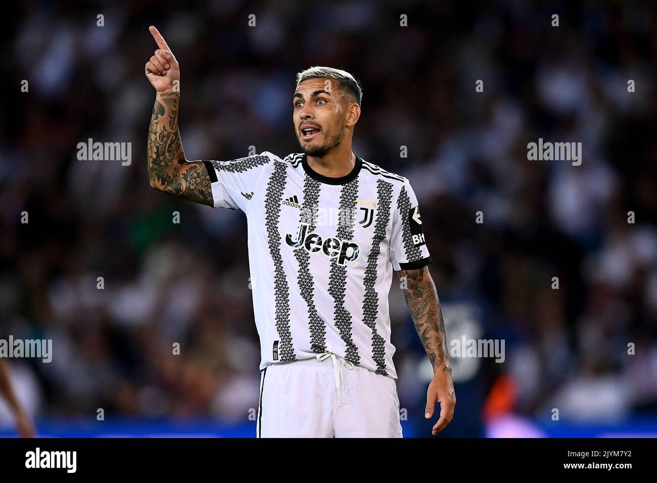 Paris, France. 06 September 2022. Leandro Paredes of Juventus FC ...