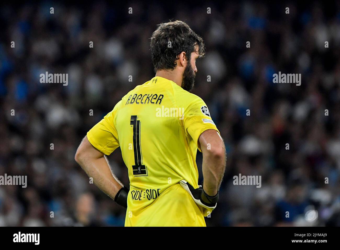 Alisson Becker of Liverpool FC during the Champions League Group A ...