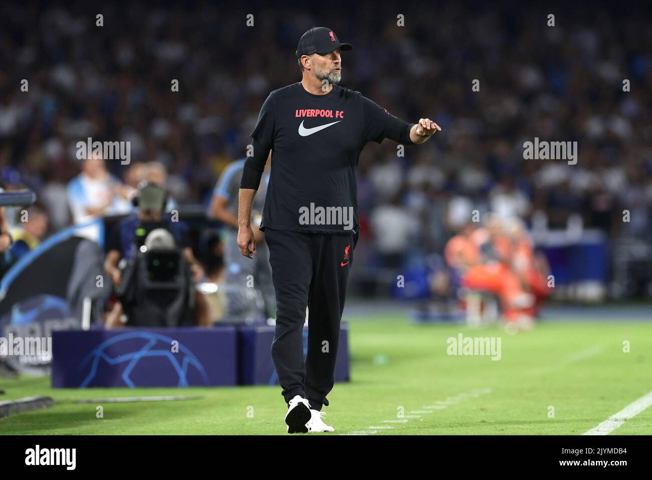 Jurgen Klopp head coach of Liverpool FC during the Champions League ...