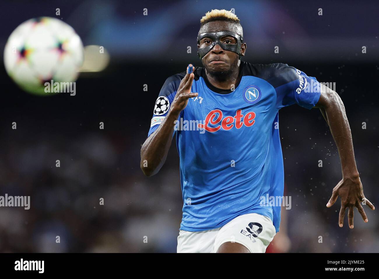 Victor Osimhen of SSC Napoli during the Champions League Group A ...