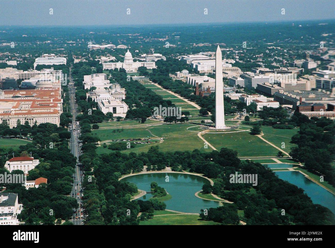 Washington d c national mall aerial hi-res stock photography and images ...