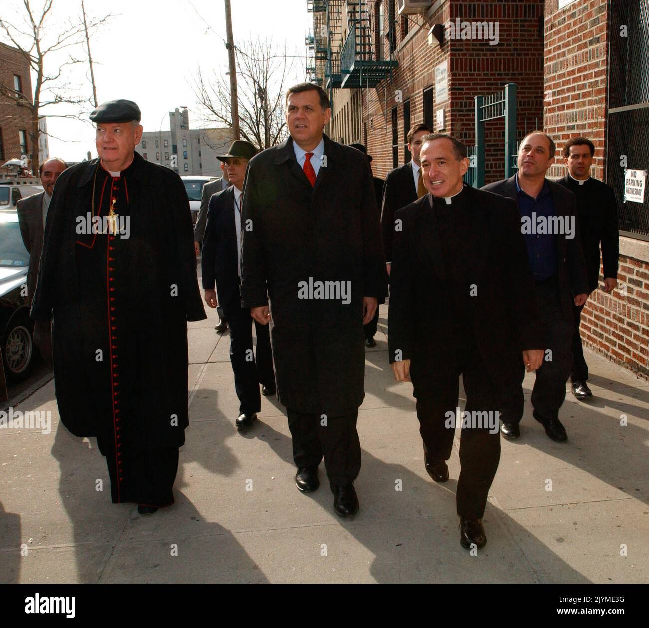 Secretary Mel Martinez in New York City with Mayor Rudolph Giuliani ...
