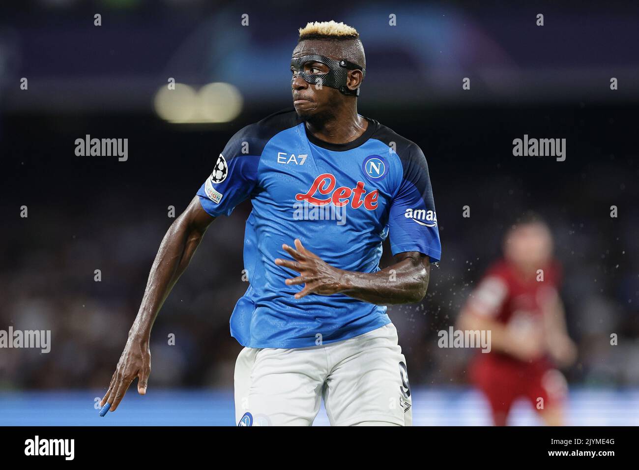 Victor Osimhen of SSC Napoli during the Champions League Group A ...