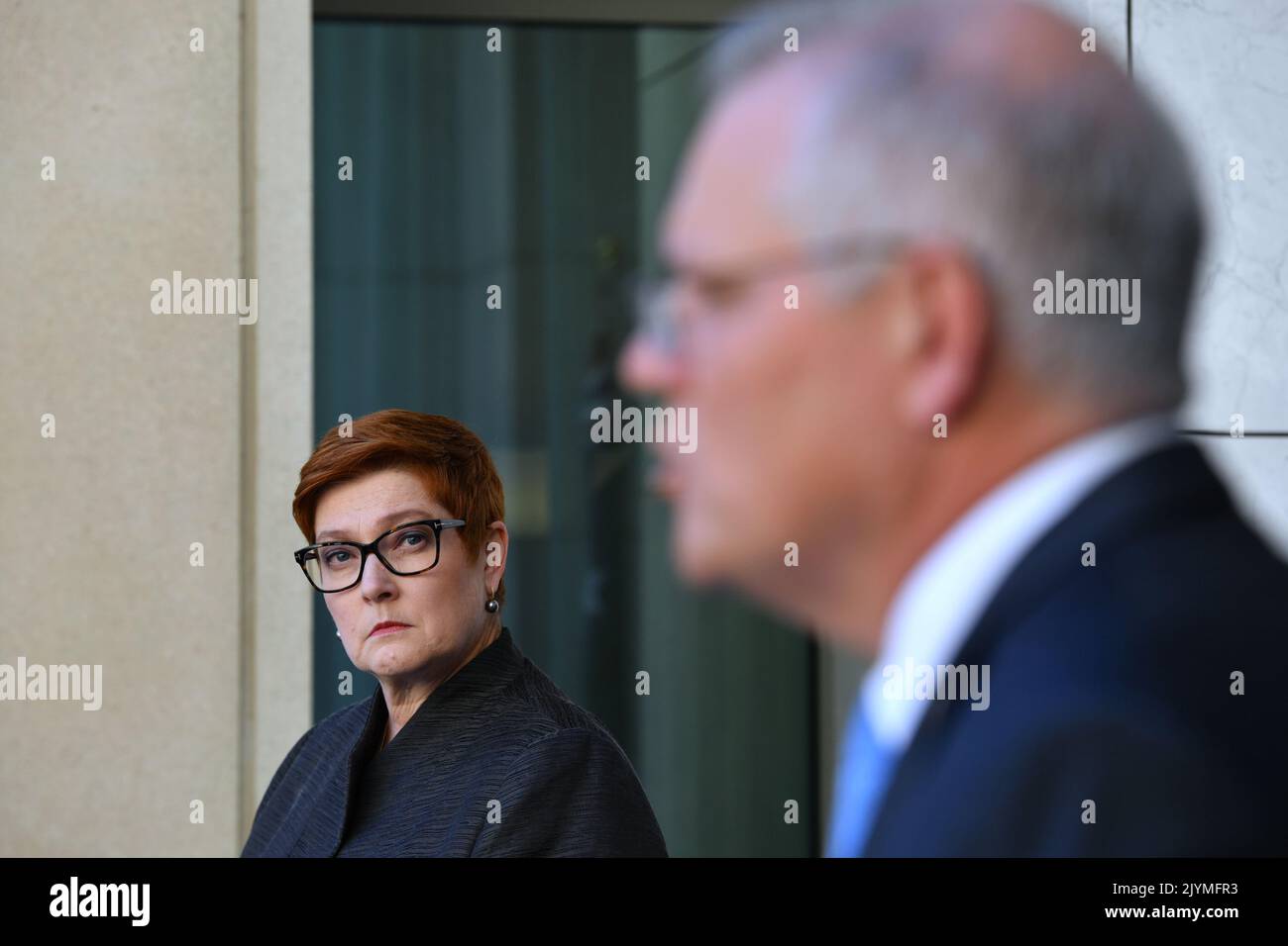 Minister for Foreign Affairs Marise Payne and Prime Minister Scott ...