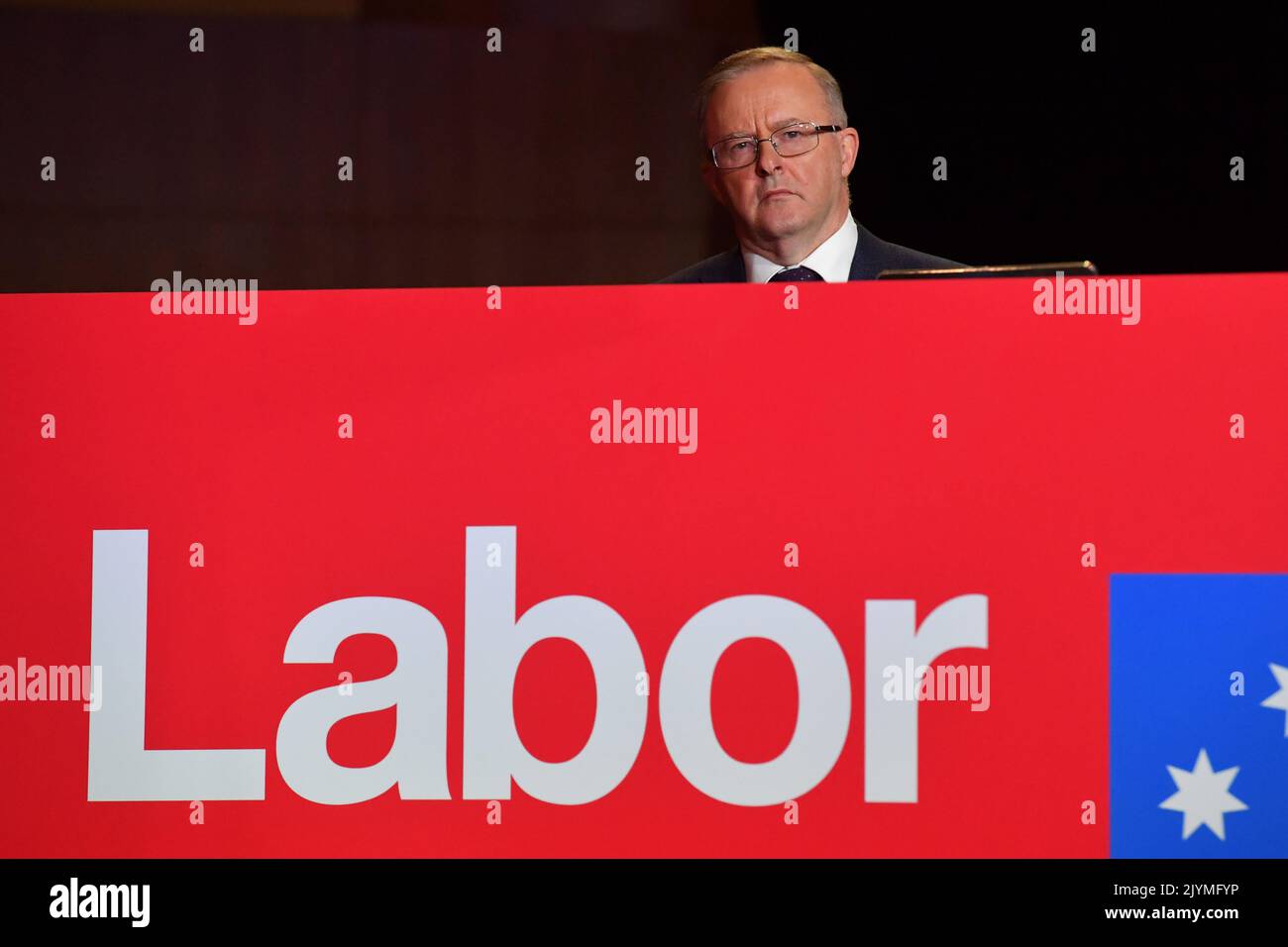 Leader of the Opposition Anthony Albanese at the Australian Labor Party ...