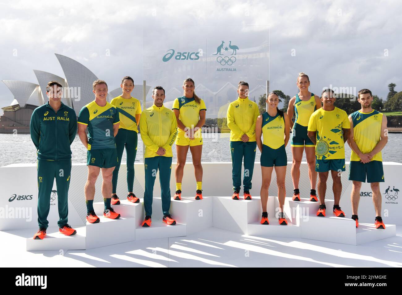 Olympians (lt-rt) AJ Roach (Water Polo), Henry Hutchison (Rugby 7’s ...