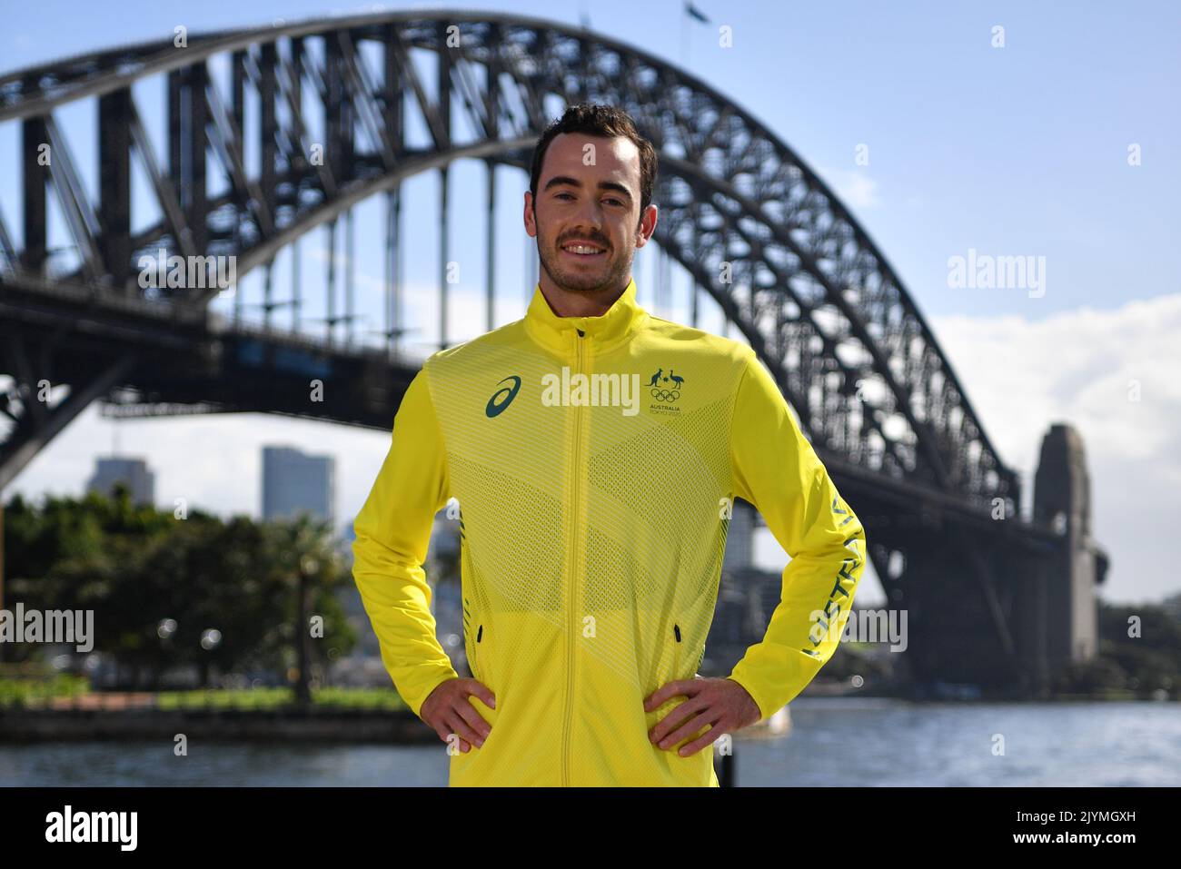 Olympian Jake Birtwhistle (Triathlon) during the launch of the ...