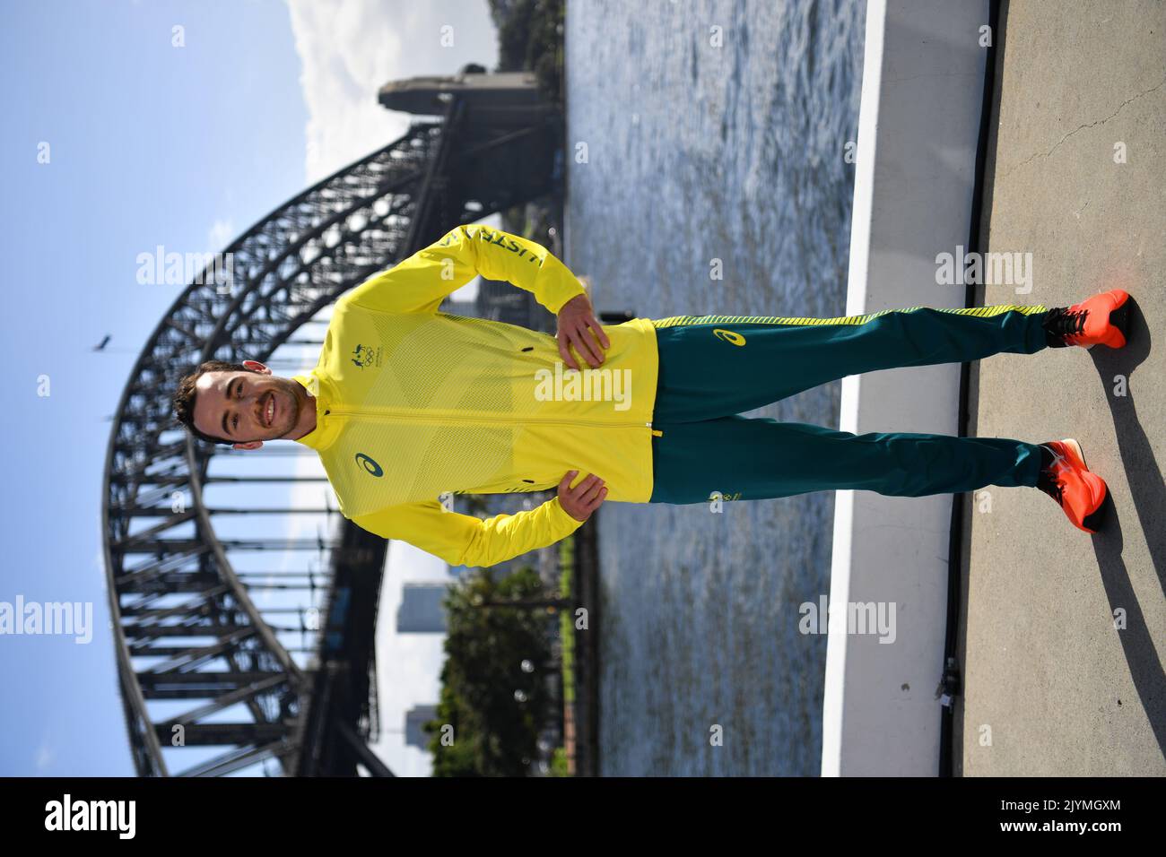 Olympian Jake Birtwhistle (Triathlon) during the launch of the ...