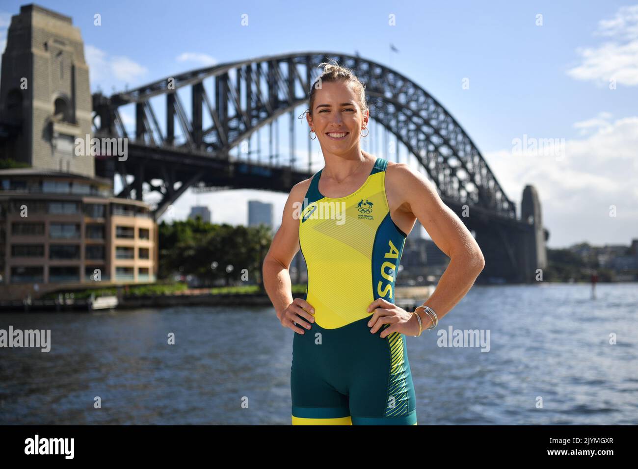 Olympian Lucy Stephan (Rowing) during the launch of the Australian ...