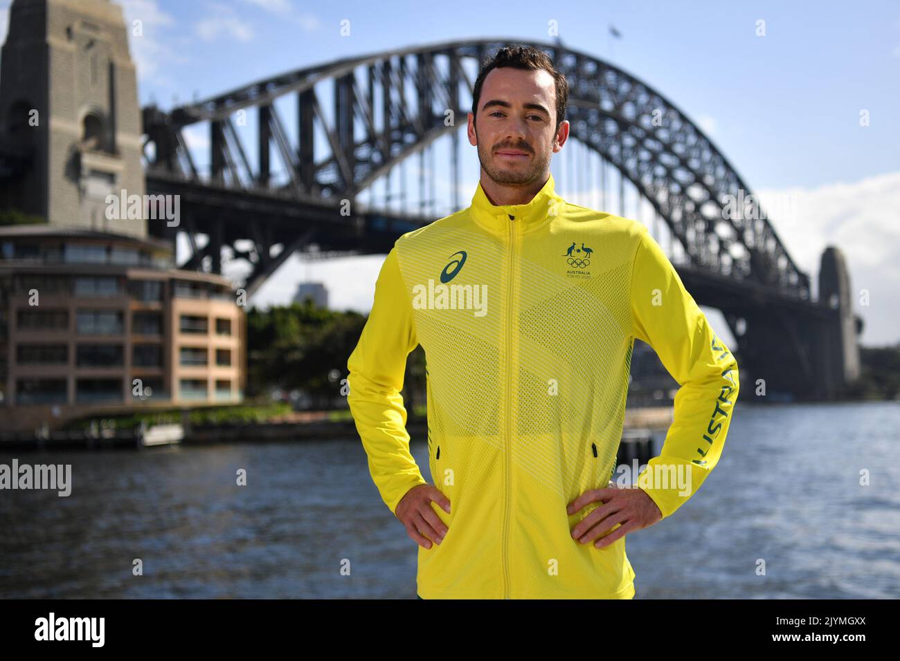Olympian Jake Birtwhistle (Triathlon) during the launch of the ...