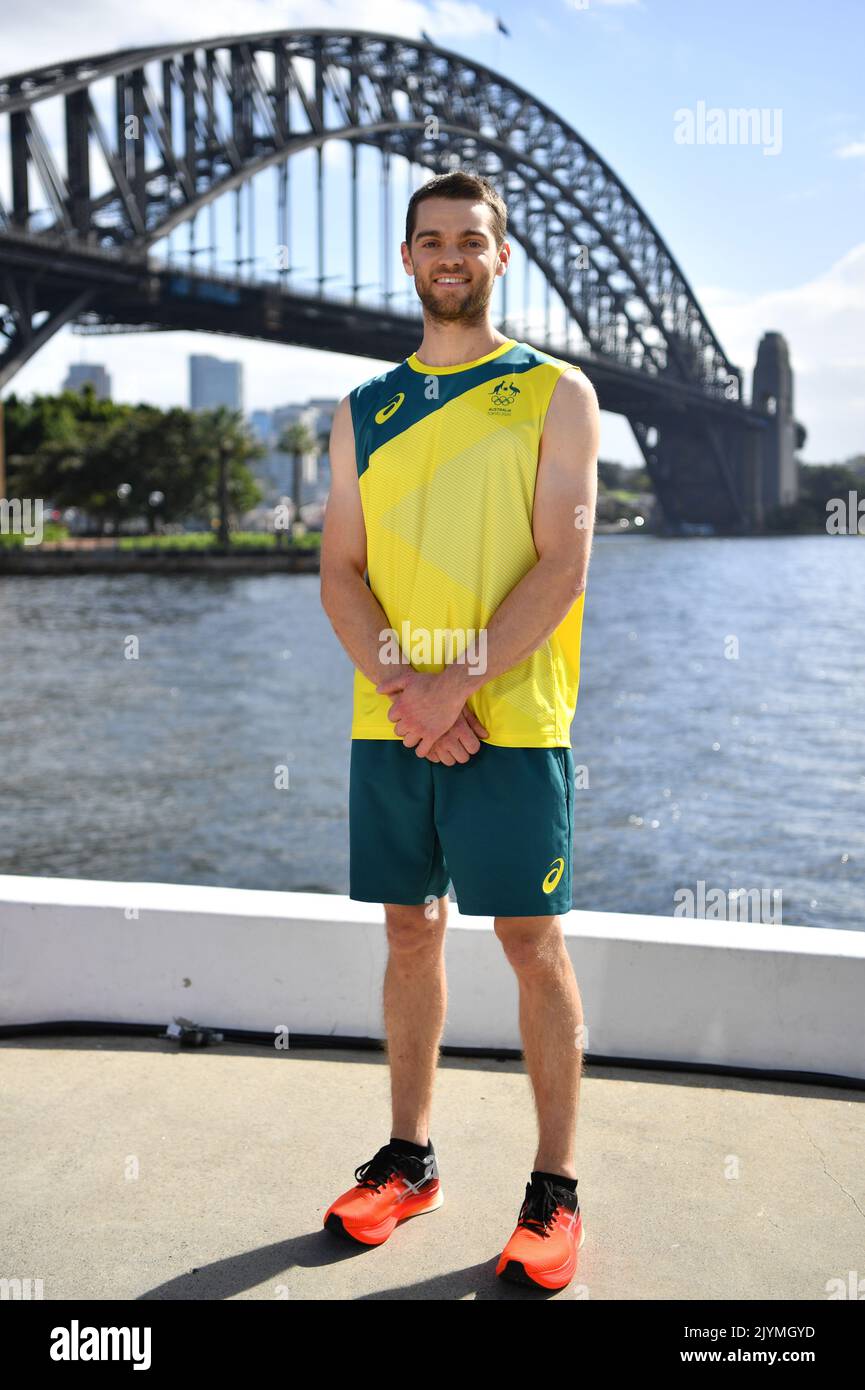 Olympian Tom O’Halloran (Sport Climbing) during the launch of the ...
