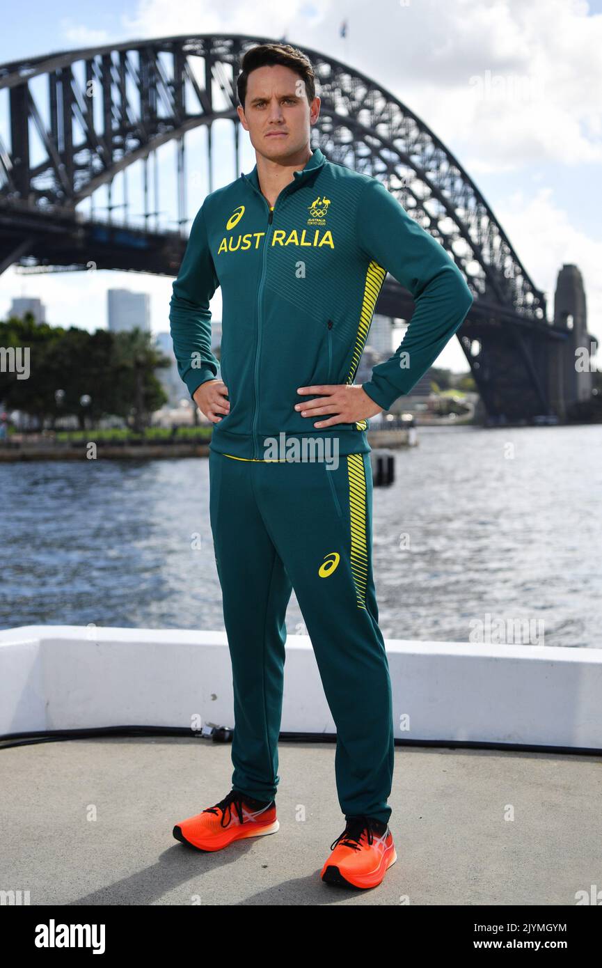 Olympian AJ Roach (Water Polo) during the launch of the Australian ...