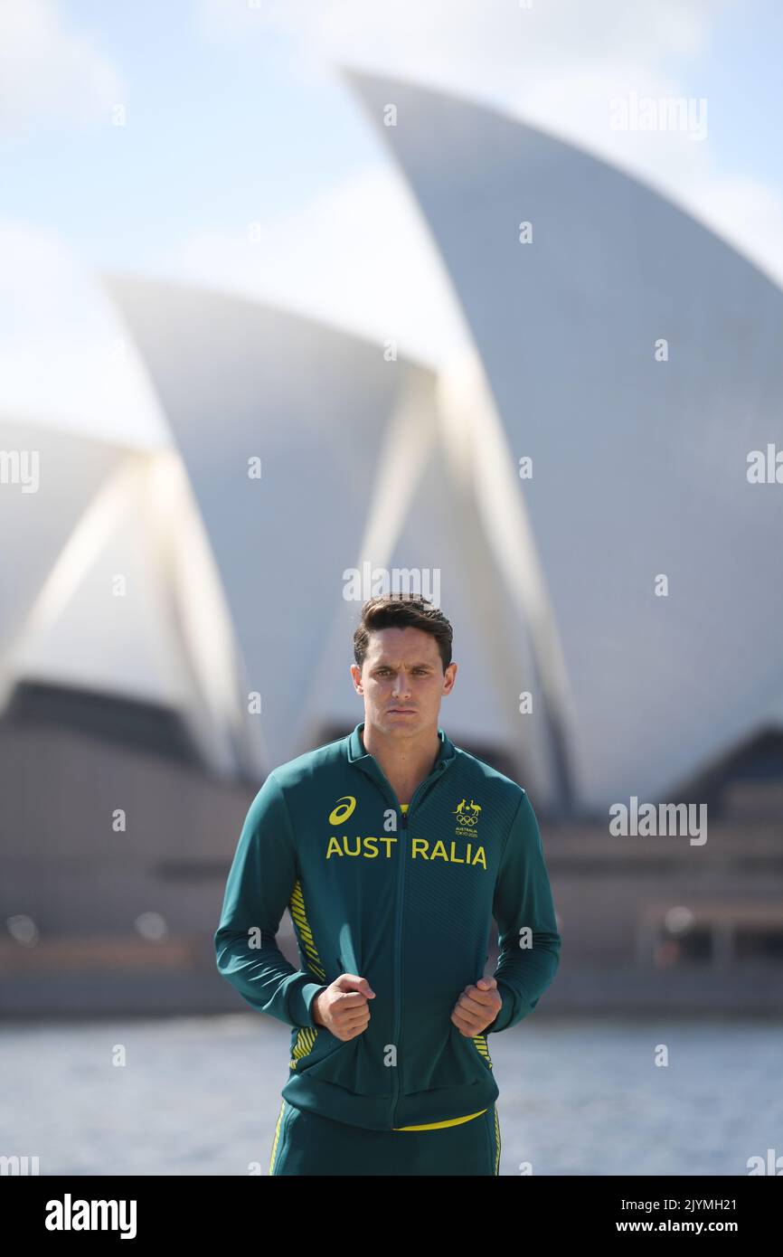 Olympian AJ Roach (Water Polo) during the launch of the Australian ...