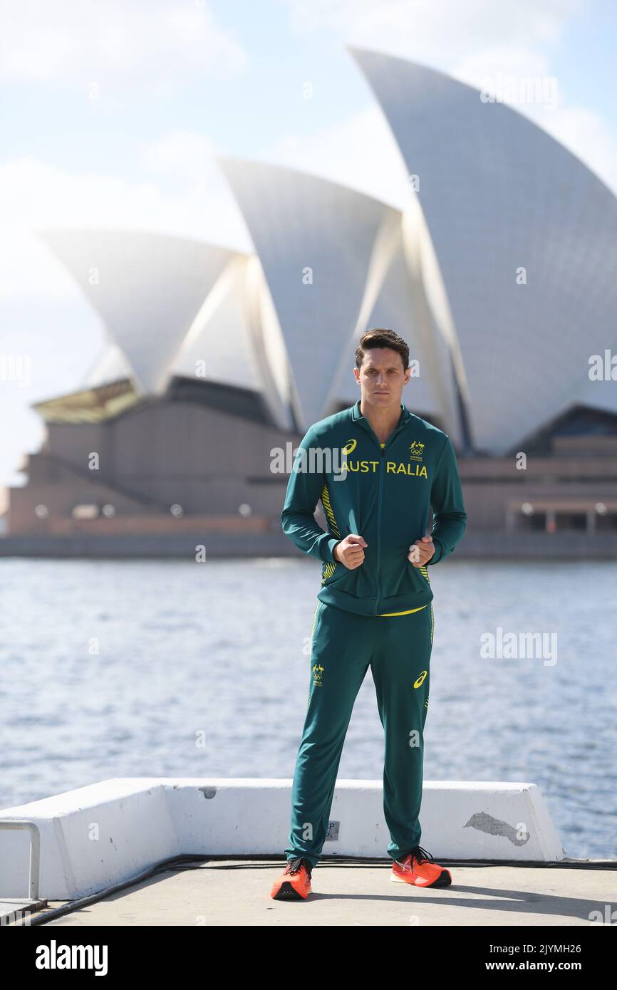 Olympian AJ Roach (Water Polo) during the launch of the Australian ...