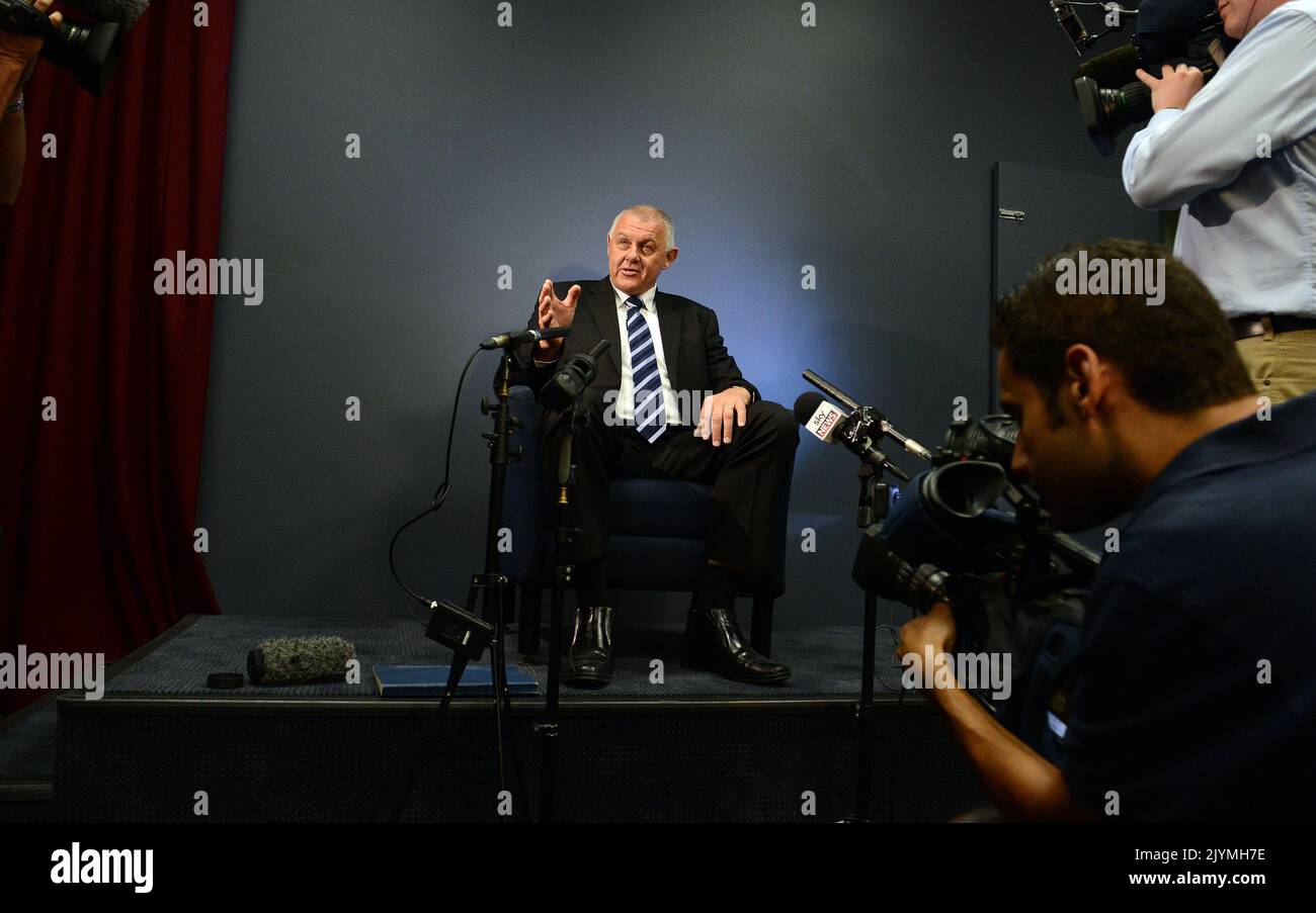 Victoria Police Detective Senior Sergeant Ron Iddles becomes emotional ...