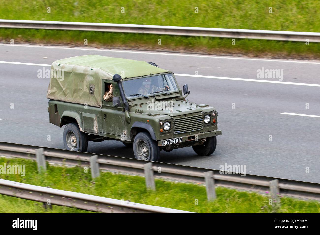British Army Land Rover; military transport, allied armies, historical ...