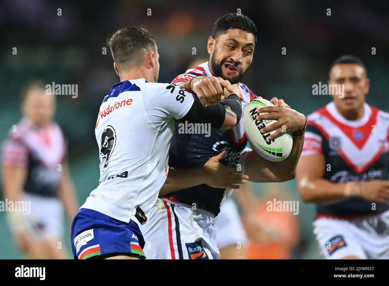 Isaac Liu of the Roosters during the Round 4 NRL match between the ...
