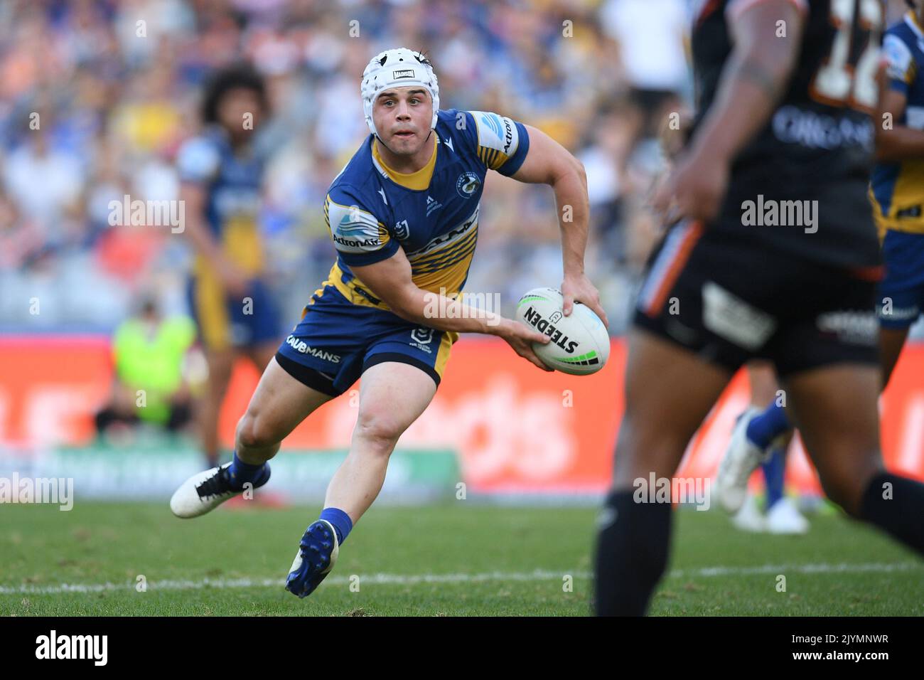 Reed Mahoney of the Eels during the Round 4 NRL match between the Wests ...