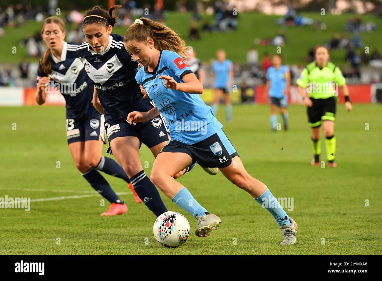 Clare Wheeler of Sydney during the W-League Grand Final between Sydney ...